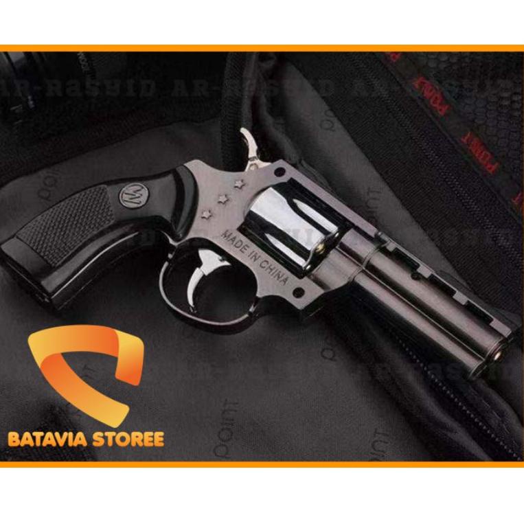 Jual [O-1&O ] korek api pistol revolver persis asli terbuat dari full ...