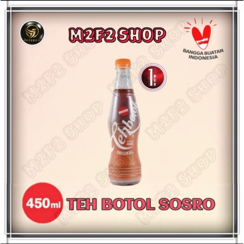 Jual Teh Botol Sosro Original Botol Plastik Pet - 450 ml (Kemasan Satuan) | Shopee Indonesia
