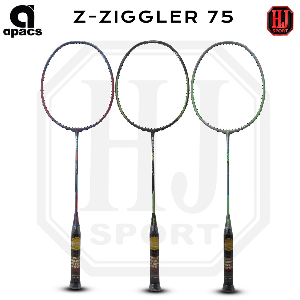 Jual Raket Original Apacs Z Ziggler 75 Original Bonus Komplit Badminton ...