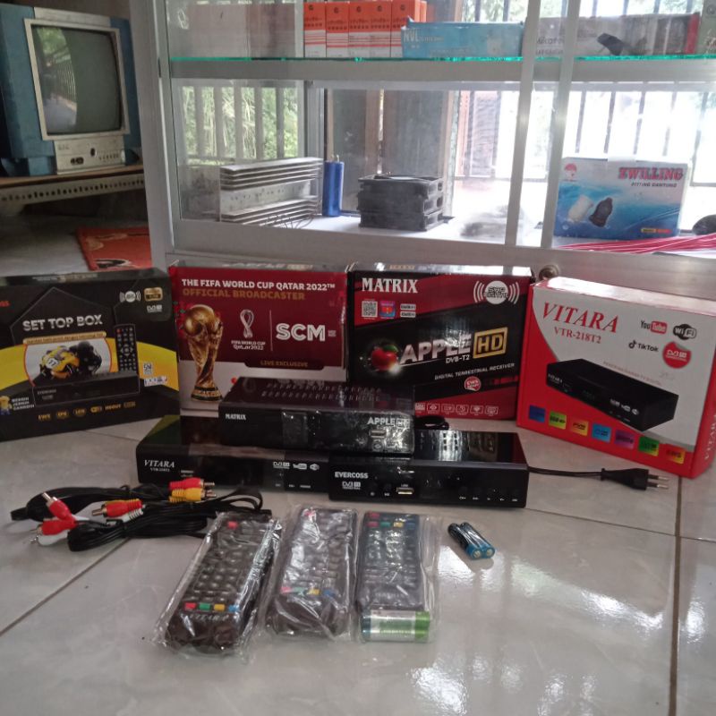 Jual SET TOP BOX (Metrik, Evercoss,Vitara) | Shopee Indonesia