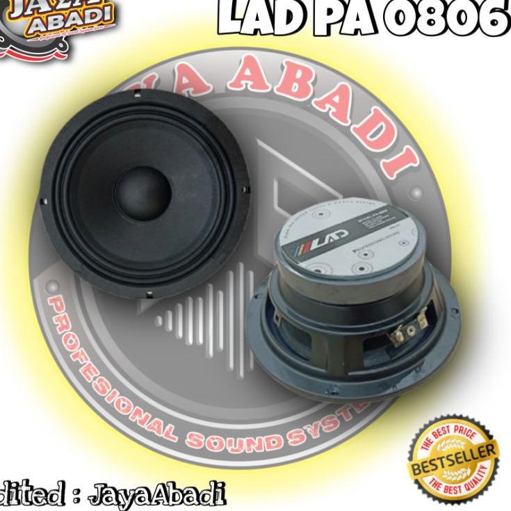 Jual Hemat Biaya SPEAKER KOMPONEN 6 INCH LAD PA 0806 ORIGINAL | Shopee ...