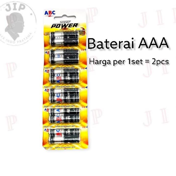 Jual SHOPEE MALL 1set ABC Baterai / Baterei / Battery Super Power R03 ...