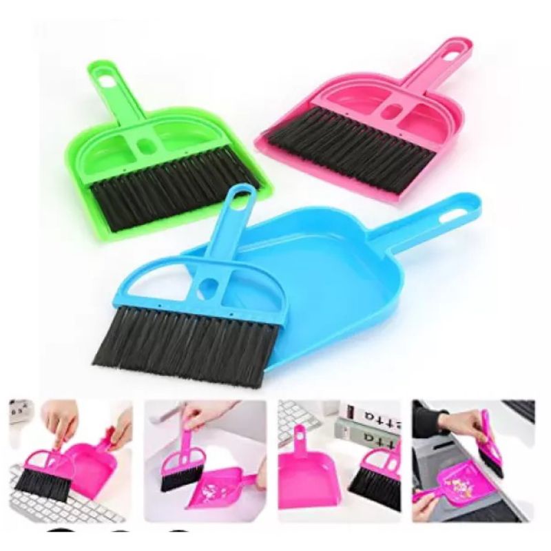 Jual SAPU PENGKI MINI SET / SERBAGUNA SAPU MINI DUSTPAN | Shopee Indonesia