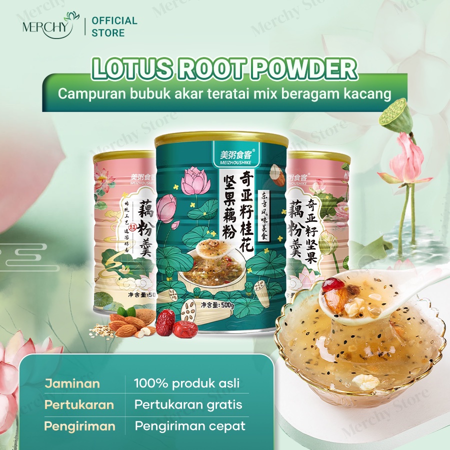 Jual Lotus root , bubuk akar teratai campuran kacang nutrisi, penurunan ...