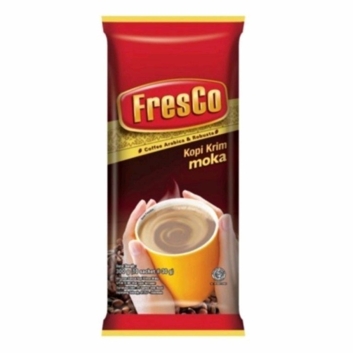 Jual KAPAL API FRESCO KOPI MOKA 10X28GR /BAG | Shopee Indonesia