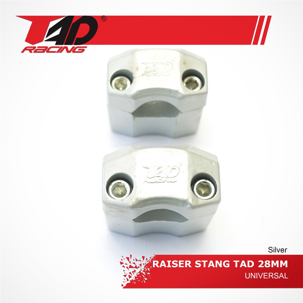 Jual RAISER STANG TAD 28MM SILVER | Shopee Indonesia