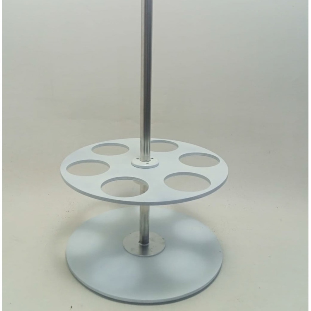 Jual RAK CORONG KACA | RAK CORONG PISAH | SEPARATING FUNNEL RACK 6 ...