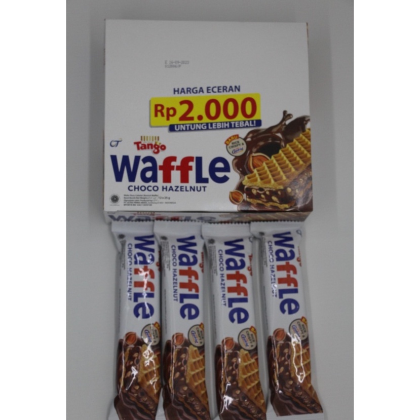 Jual Jajanan 1 box Tango Waffle Choco Hazelnut box isi 12 pcs | Shopee ...
