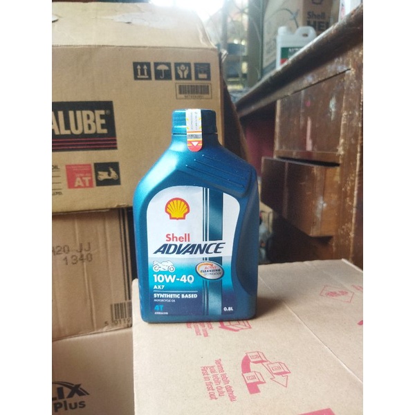 Jual Oli Mesin shell advance AX7 800ml untuk semua jenis motor matic ...