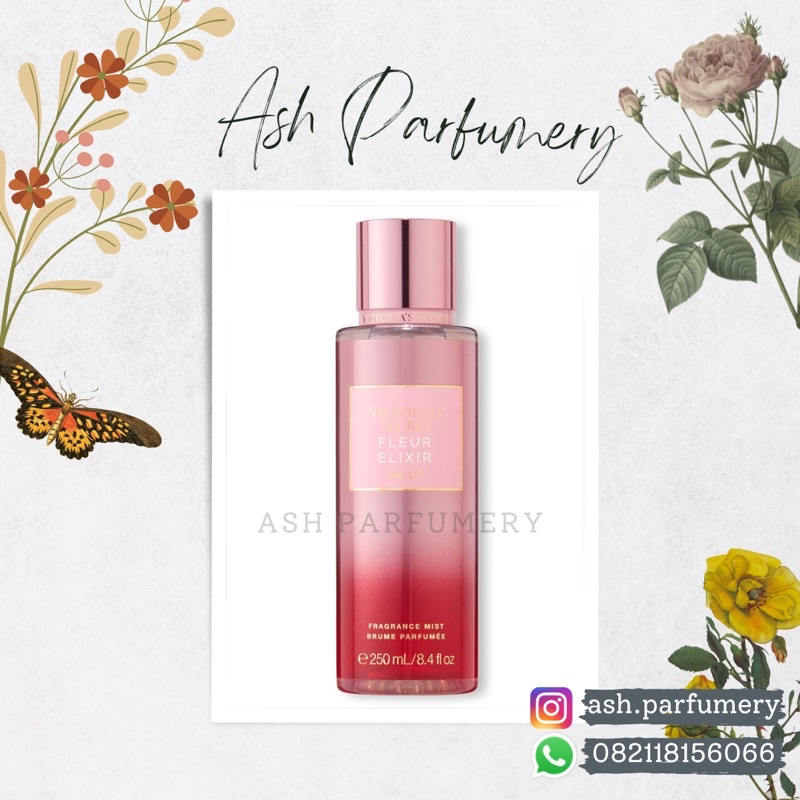Jual Victoria's Secret Limited Edition Decadent Fragrance Mist Fleur ...