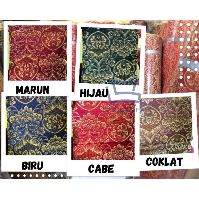 Jual KAIN SOFA METERAN / BAHAN KURSI JOK MURAH / KAIN SOFA MOTIF ...