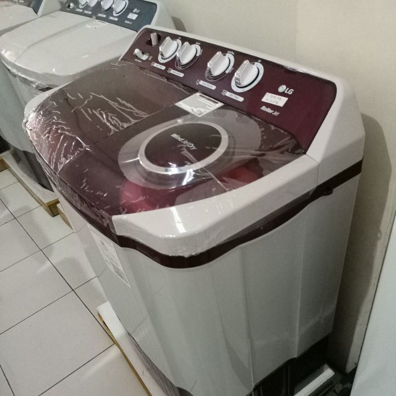 Jual mesin cuci lg 9 kg P 9050 r 2 tabung | Shopee Indonesia