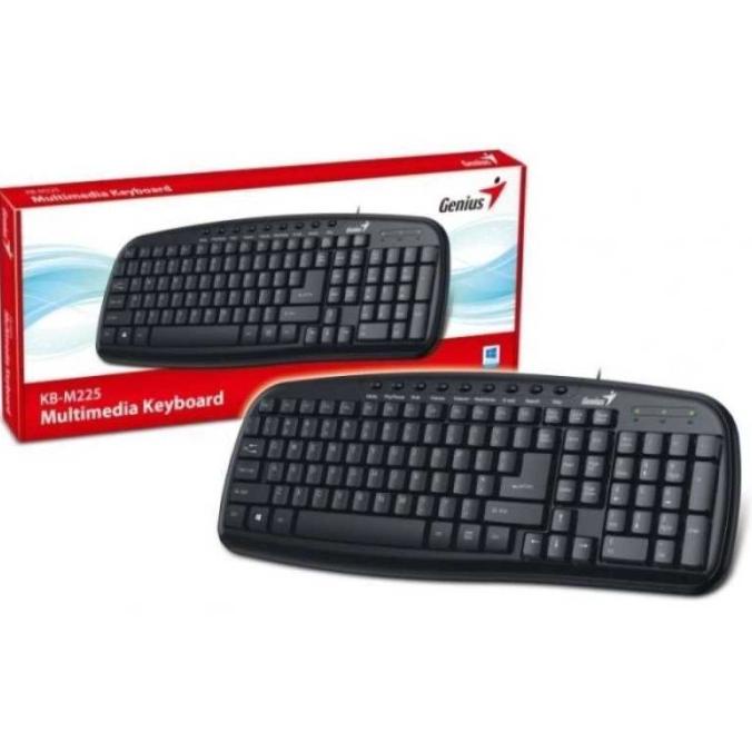 Jual KEYBOARD GENIUS KB-M225 USB | Shopee Indonesia