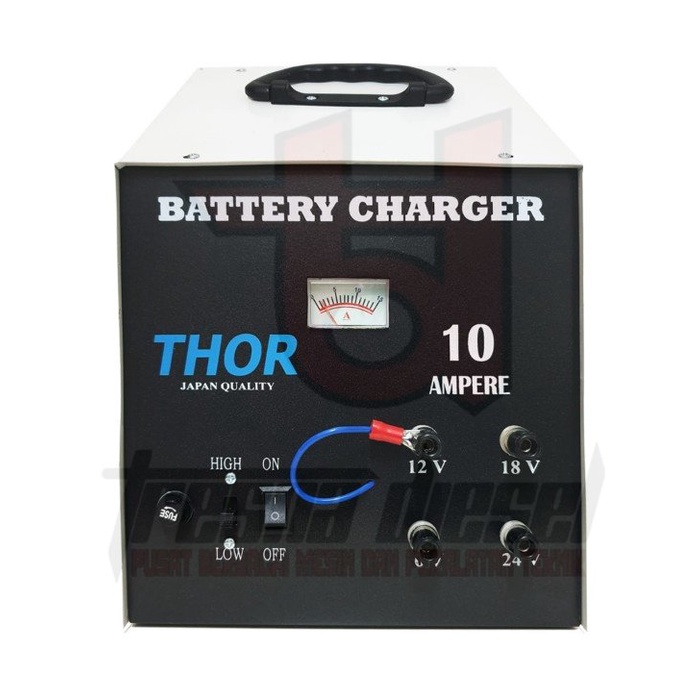 Jual THOR Battery charger 10.15.20 Ampere Cas Aki Charger Aki batrei ...