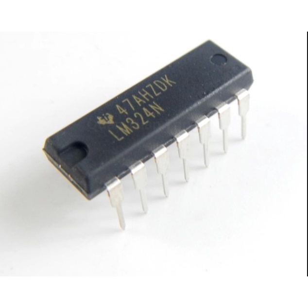 Jual LM324 DIP 14P IC LM324N COMPARATOR LM 324 LM 324N 14P VOLTAGE LM ...