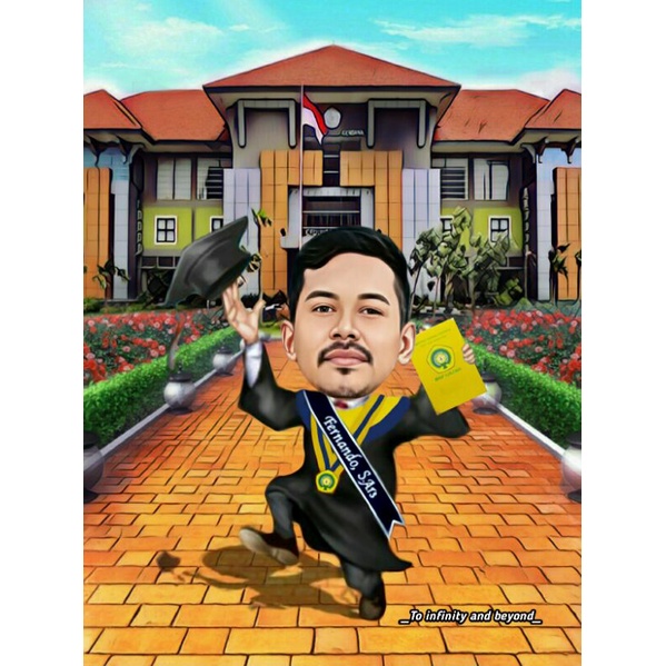 Jual edit foto wisuda, edit foto karikatur wisuda, hadiah wisuda ... Jual edit foto wisuda, edit foto karikatur wisuda, hadiah wisuda ...