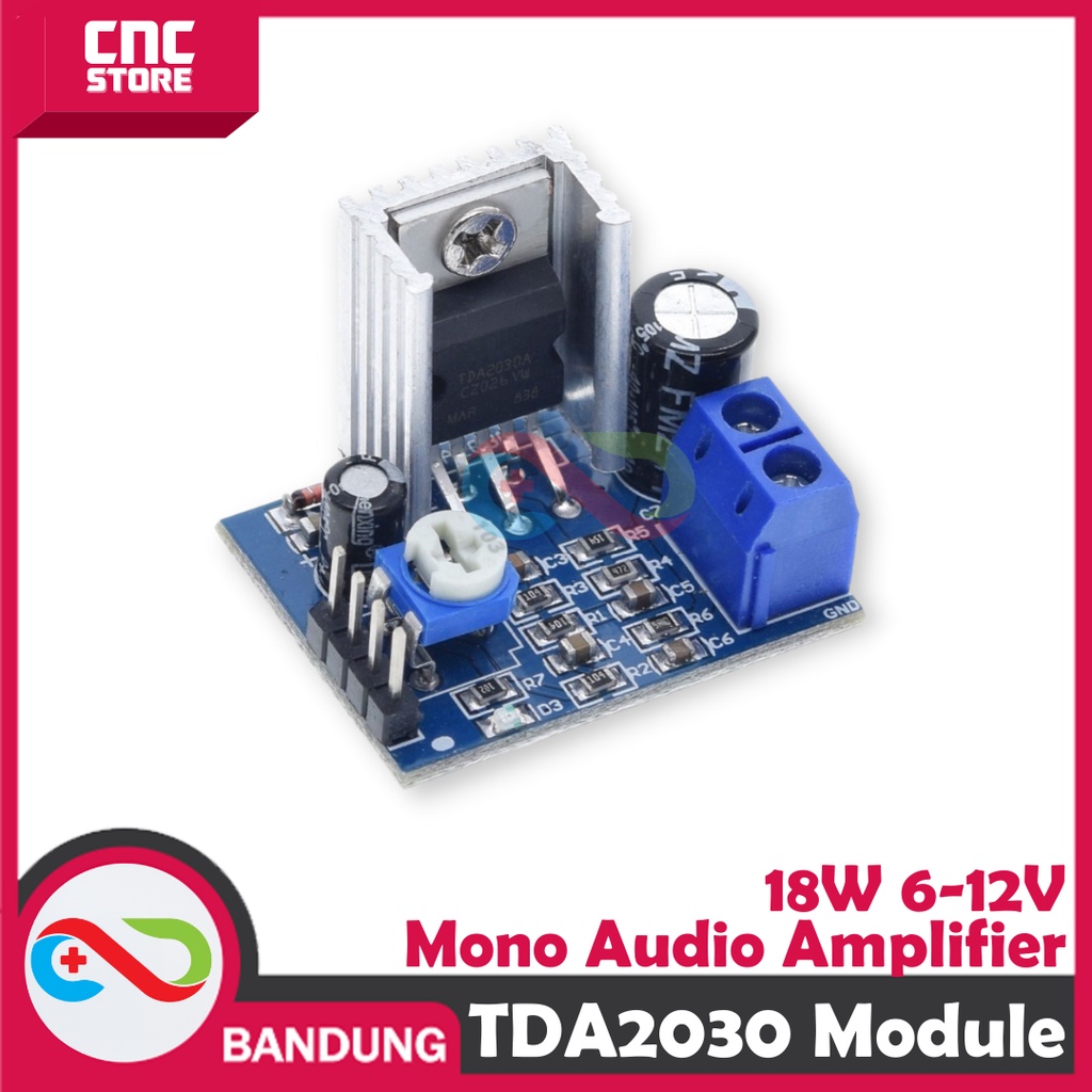 Jual TDA2030A TDA2030 MONO AUDIO AMPLIFIER 18W 6-12V | Shopee Indonesia