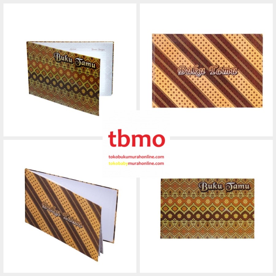 Jual BUKU TAMU KENKO 2920 BATIK / BUKU RESEPSI | Shopee Indonesia