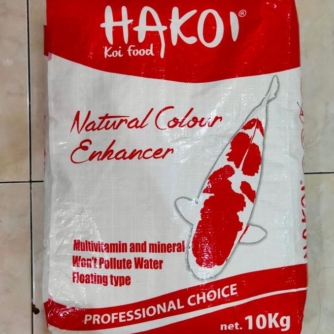 Jual PAKAN IKAN KOI HAKOI 10KG (UKURAN 5MM) | Shopee Indonesia