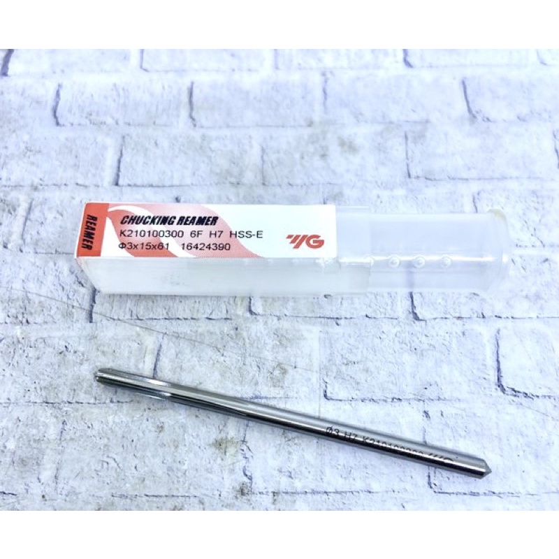 Jual Chucking Reamer 3 mm H7 Lurus merk YG Original baru..Reamer 3mm | Shopee Indonesia