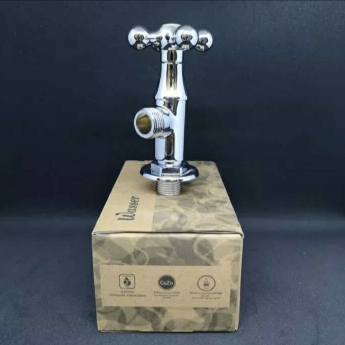Jual Stop Kran Wasser TC070 B/ Kran Shower/ Stop Kran Kloset | Shopee ...