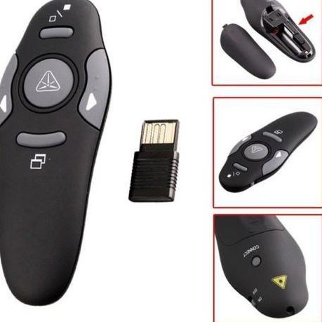 Jual Sale Terbatas Wireless Laser Red pointer presenter 805 remote ...