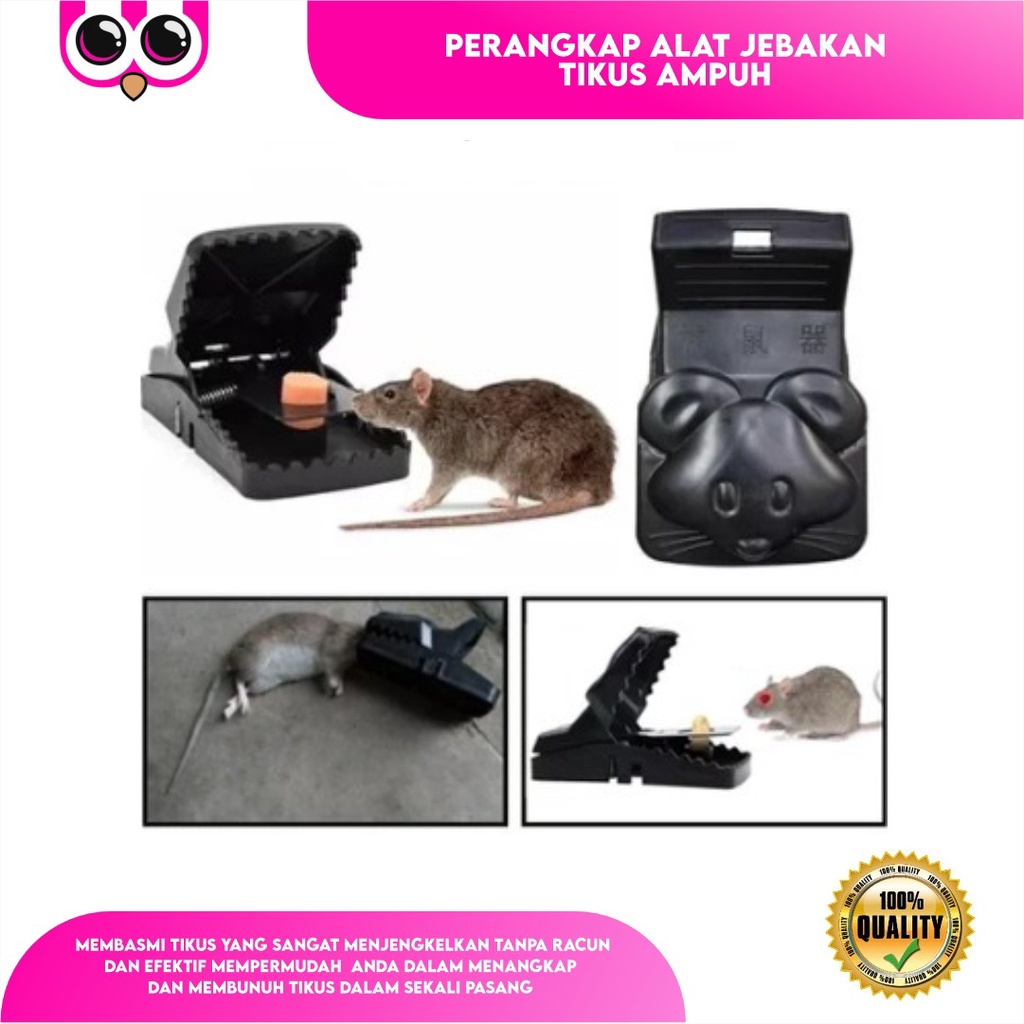 Jual PERANGKAP ALAT JEBAKAN TIKUS AMPUH MOUSE TRAP JONI / ALAT JEPIT ...