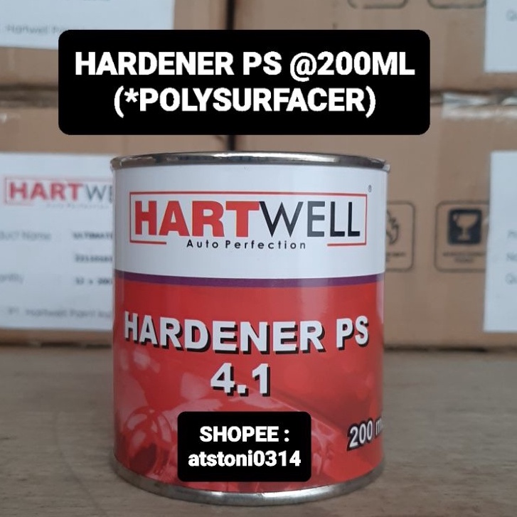 Jual Hartwell Hardener PS @200ml (*Untuk Epoxy Polysurfacer) | Shopee ...