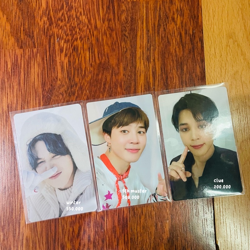 Jual photocard jimin bts official (2) | Shopee Indonesia