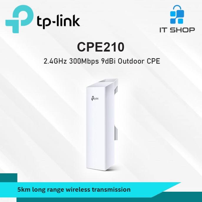 Jual Tp-Link Cpe210 2.4Ghz 300Mbps 9Dbi Outdoor Cpe | Shopee Indonesia