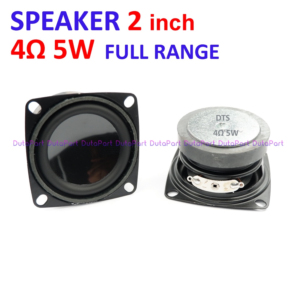 Jual Speaker 2 inch 4 ohm 5 watt Full Range Audio Loudspeaker Full Black | Shopee Indonesia