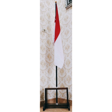 Jual Paket Pataka 1 lubang + tiang + bendera merah putih | Shopee Indonesia