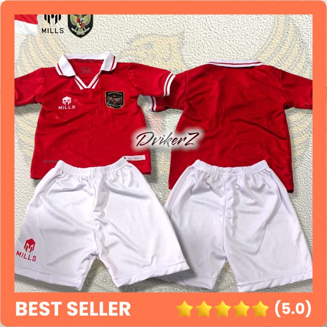Jual PROMO 9.9 BEST SELLER Jersey anak timnas indonesia MILLS 2022 ...