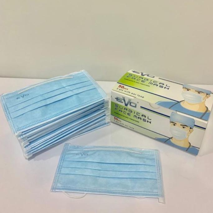 Jual Special Masker Evo Plusmed Medis Isi 50 Earloop / Masker ...