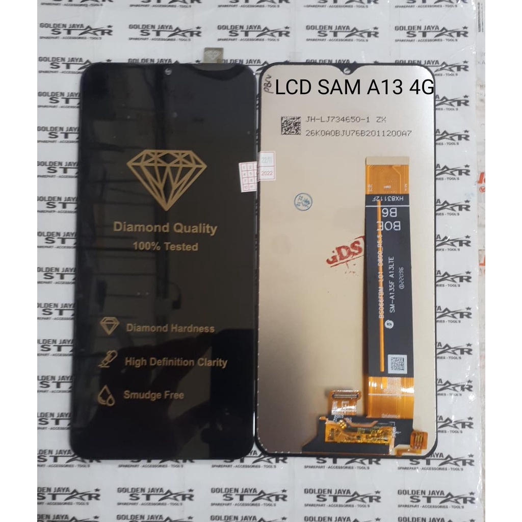 Jual LCD SAM A13 4G/A135F INCELL BLACK | Shopee Indonesia