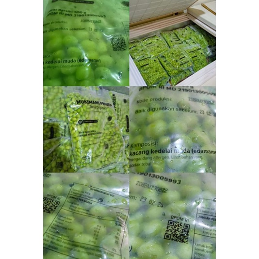 Jual Edamame Kupas Mukimami Frozen Original 500 gr | Shopee Indonesia