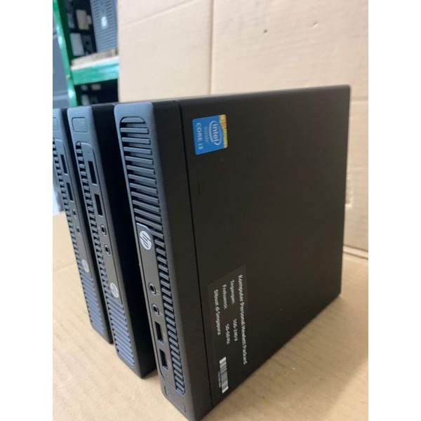Jual Pc mini Hp Prodesk 600 G1 Core i3 4030u Ram 4Gb Hdd 500Gb like New ...