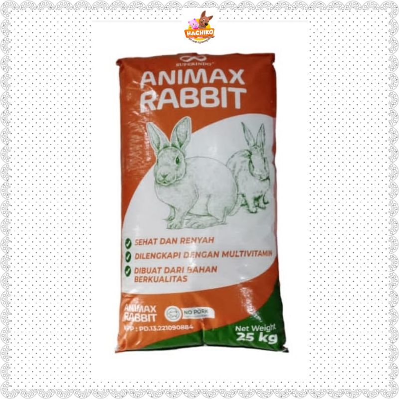 Jual Animax Rabbit Food 20kg/Makanan Kelinci | Shopee Indonesia