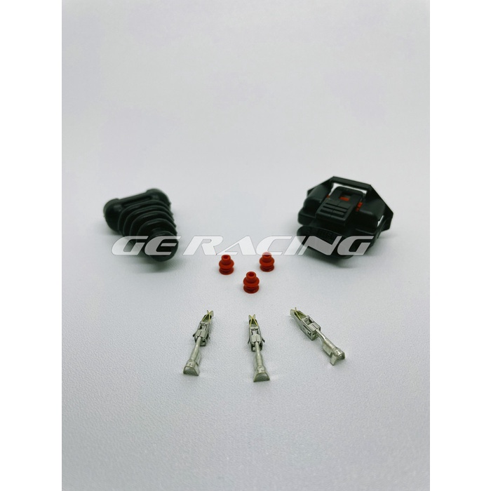 Jual 3 pin connector bosch map female | Shopee Indonesia