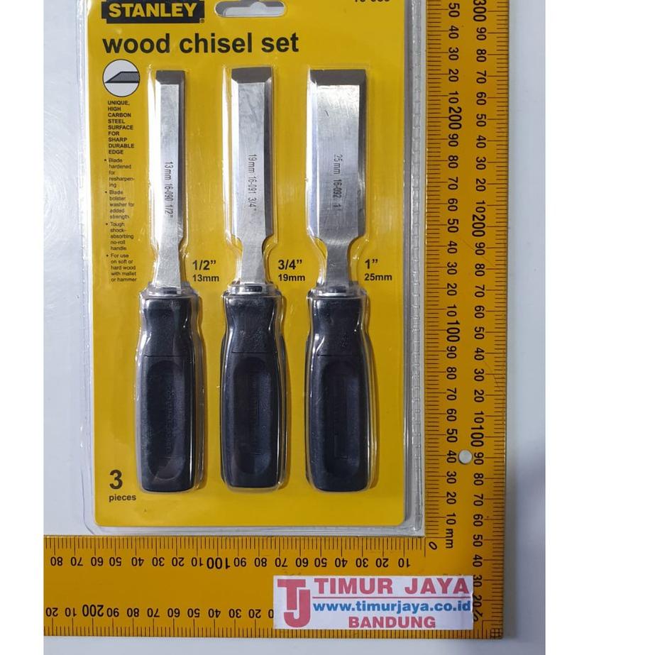 Jual Harga TERMURAAH.. TEKIRO Wood Chisel PAHAT KAYU HEAVY DUTY SET 3 ...