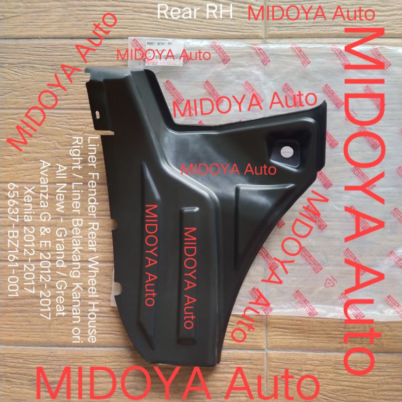 Jual Liner Fender Rear Wheel Liner Belakang All New - Grand Avanza ...