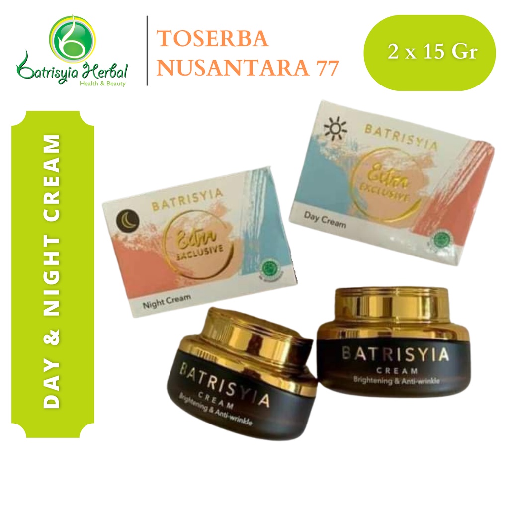 Jual Batrisyia Extra Exclusive Cream (1 Set Day & Night) | Shopee Indonesia