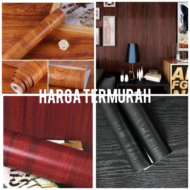 Jual Wallpaper Motif Kayu Wallpaper Dinding Kayu Wallpaper Serat Kayu ...
