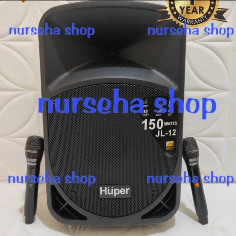 Jual Speaker Portable HUPER 12 inch Huper JL12 JL 12 ORIGINAL | Shopee Indonesia