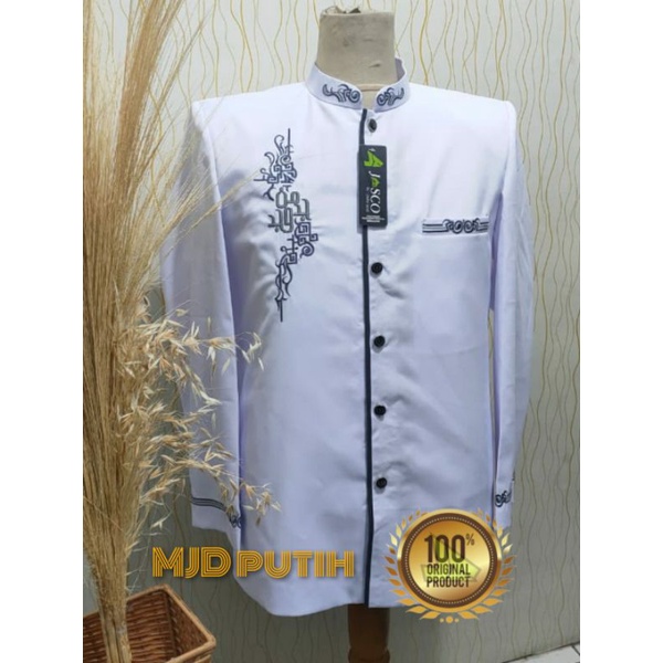 Jual Jasko Pria Dewasa Jasco baju Koko motif man Jadda wa Jadda Jas ...