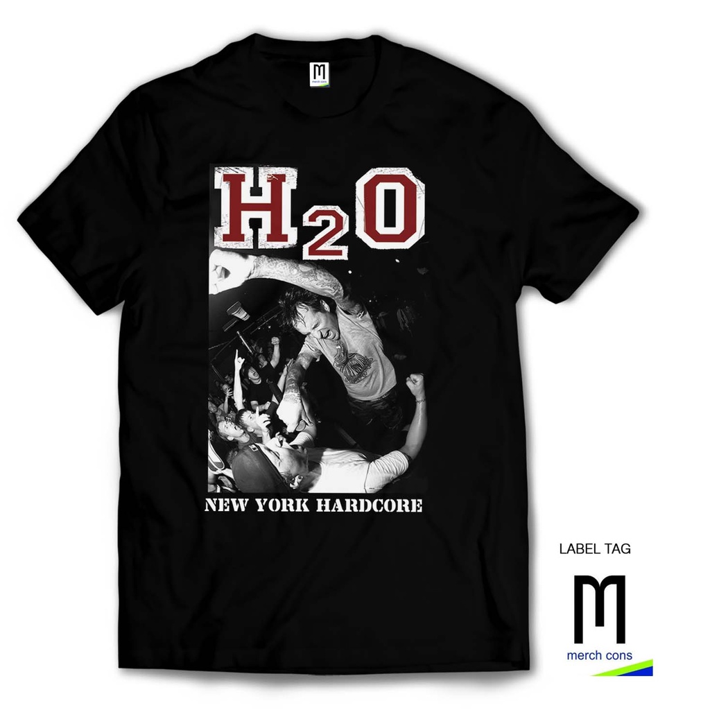 Jual H2O NYHC / Tshirt band punk harcore / tag Merchcons | Shopee Indonesia