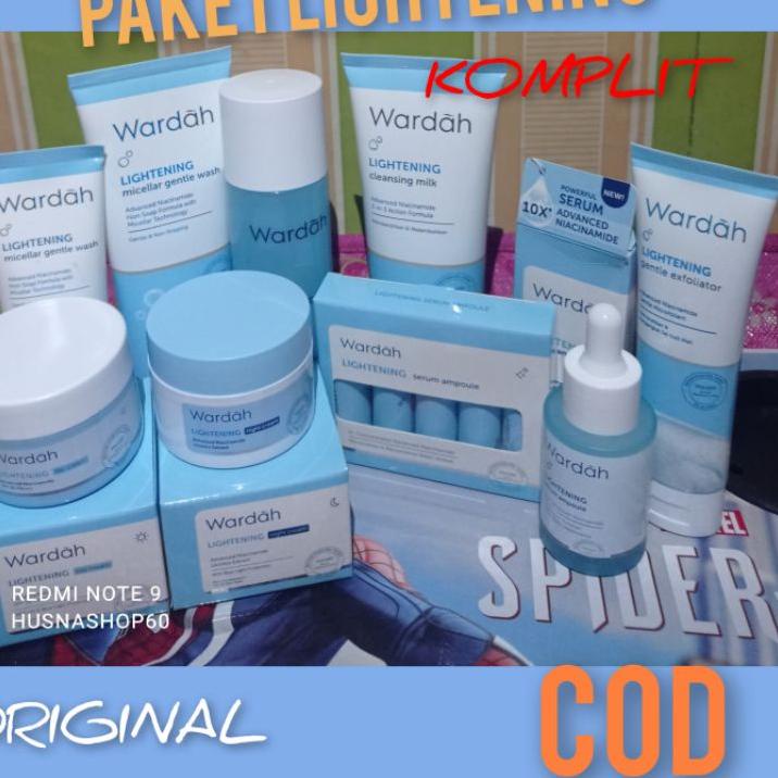 Jual [254] Paket Wardah Lightening Lengkap / 1 Paket Lengkap Komplit ...