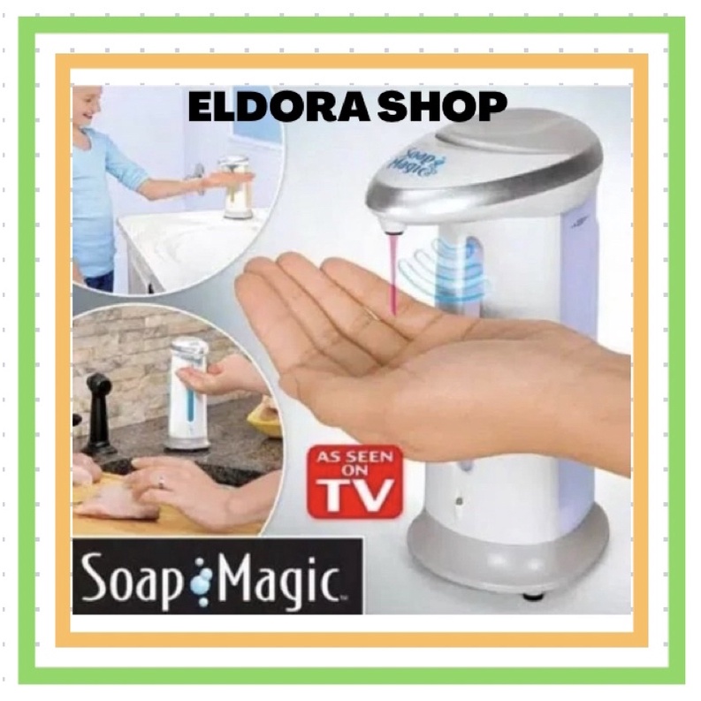 Jual Magic Soap Automatic Dispenser | Dispenser Sabun Otomatis | Shopee ...