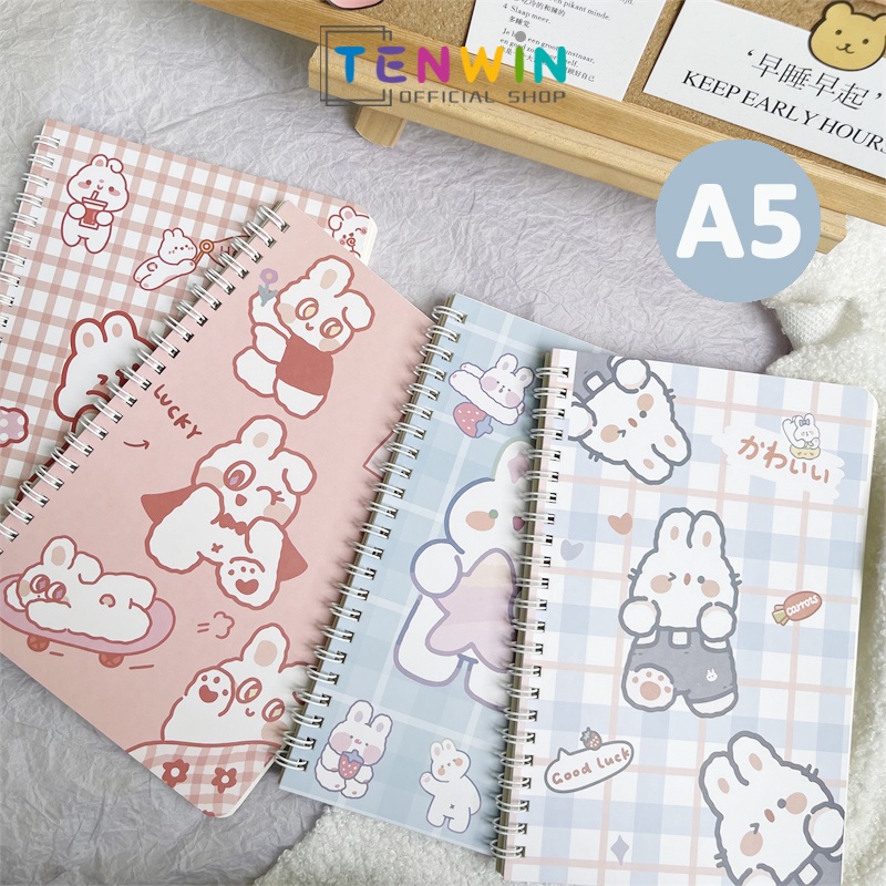 Jual Buku Tulis A5 /Notebook A5/buku gulungan A5/Buku Tulis Sekolah isi ...