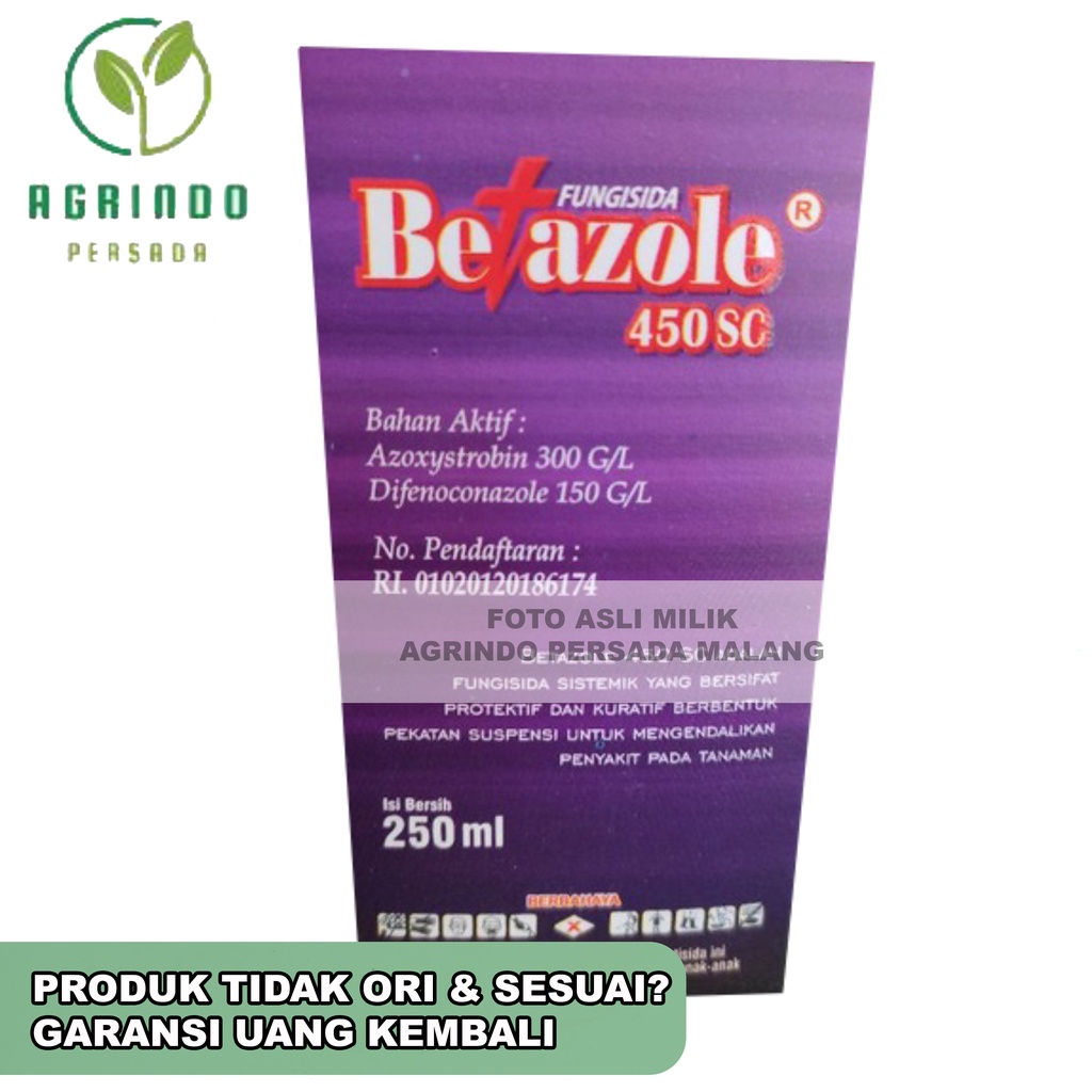 Jual Fungisida Betazole 450SC 250ml | Fungisida Betazole 250ml | Shopee ...